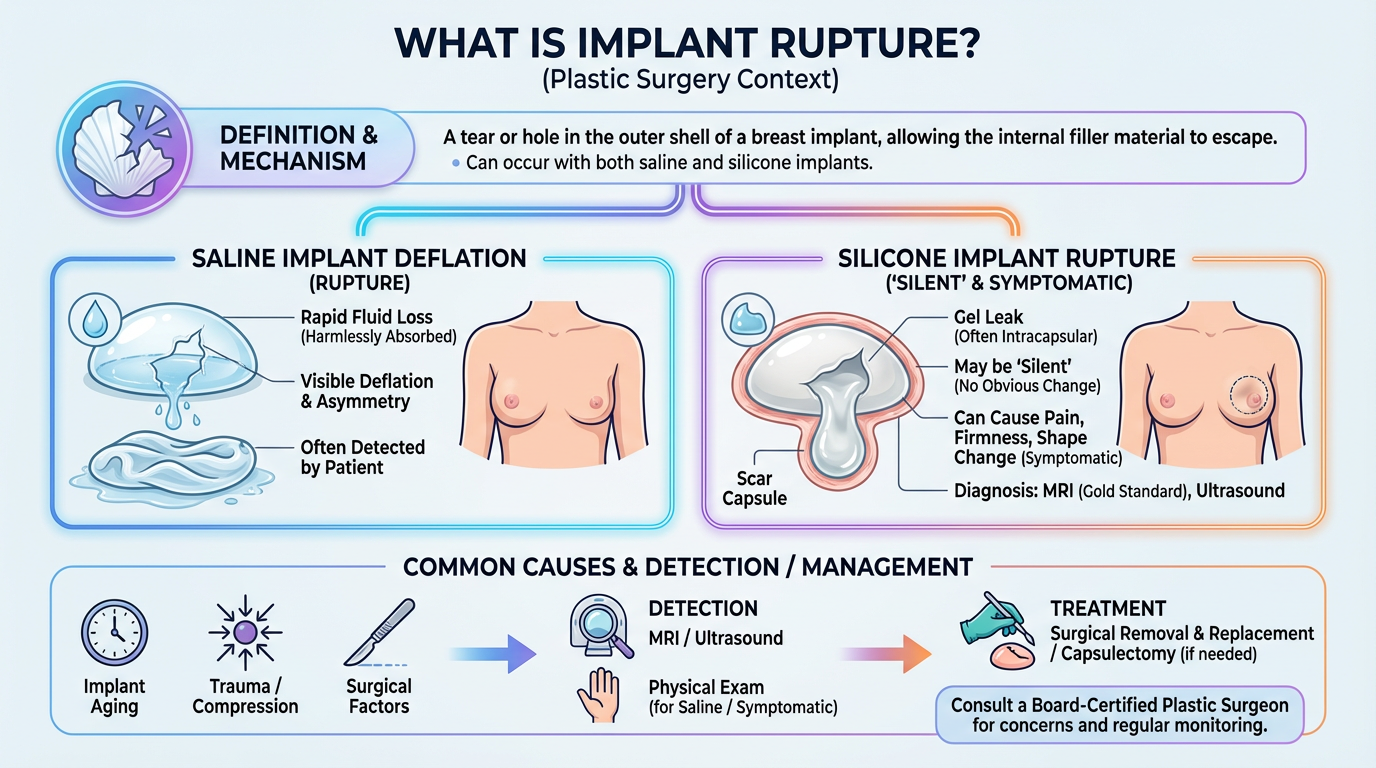 What is Implant Rupture? | MCAN Health Glossary