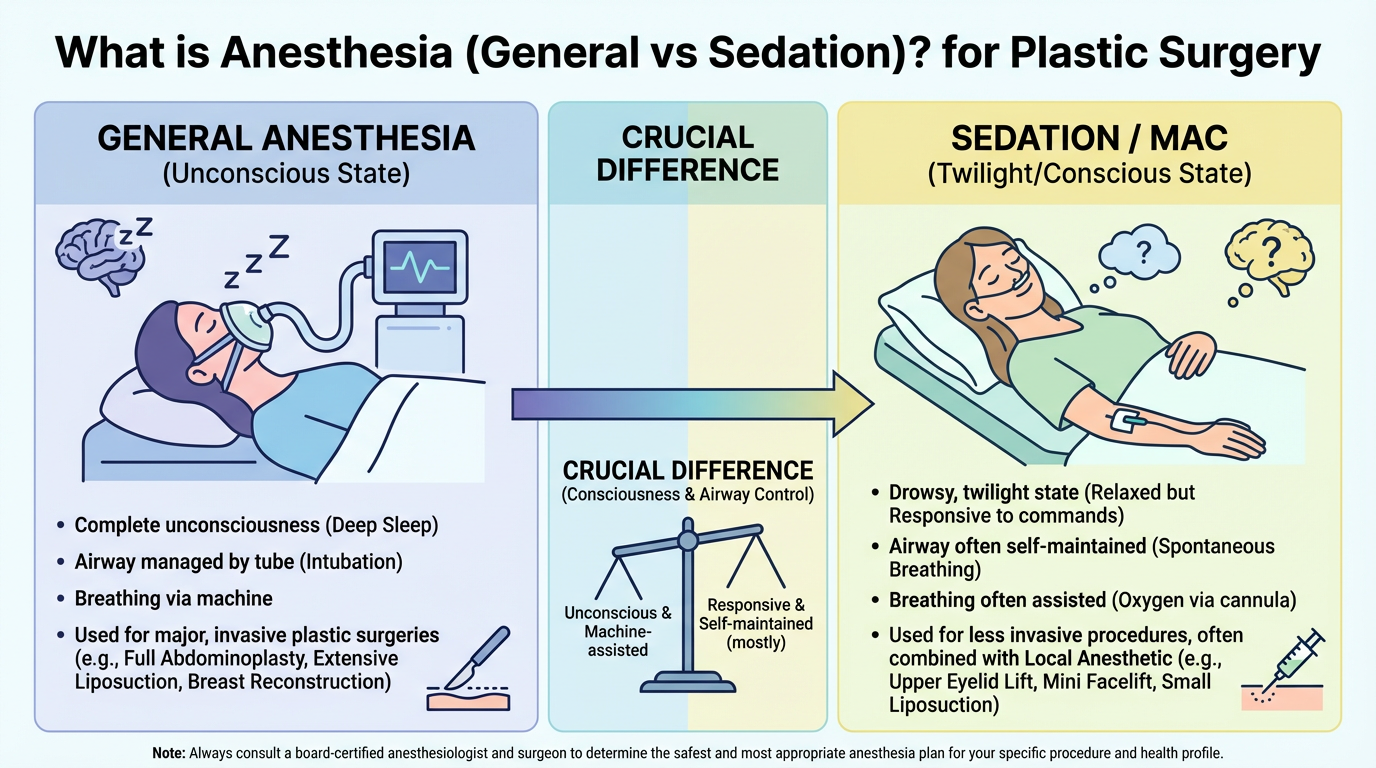 What is Anesthesia (General vs Sedation)? | MCAN Health Glossary