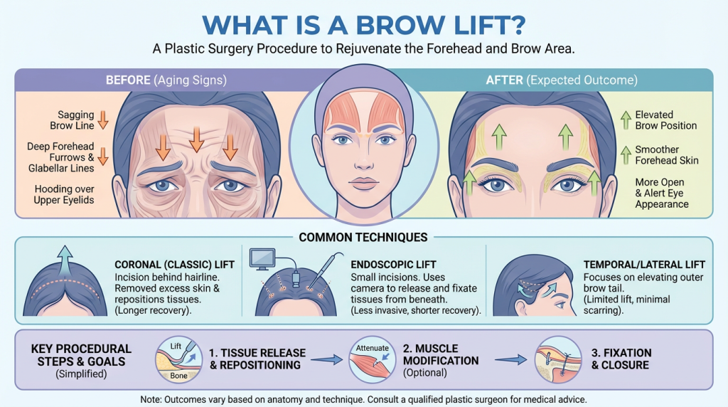What is Brow Lift? | MCAN Health Glossary