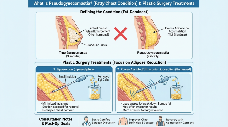 What is Pseudogynecomastia? | MCAN Health Glossary
