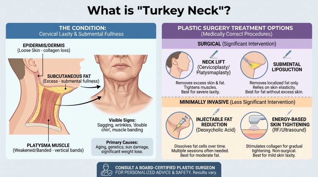 What is Turkey neck? | MCAN Health Glossary